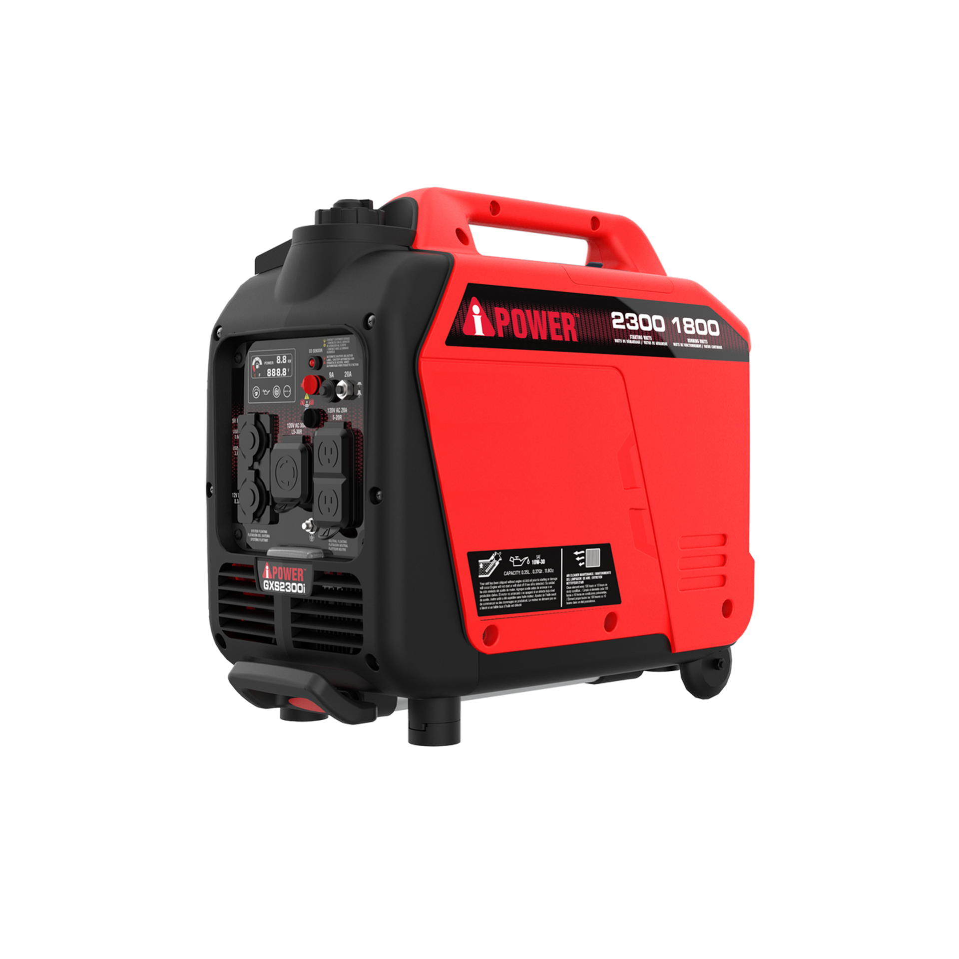 XOS2300i Ultra Lightweight Inverter Generator – AiPower Corp.